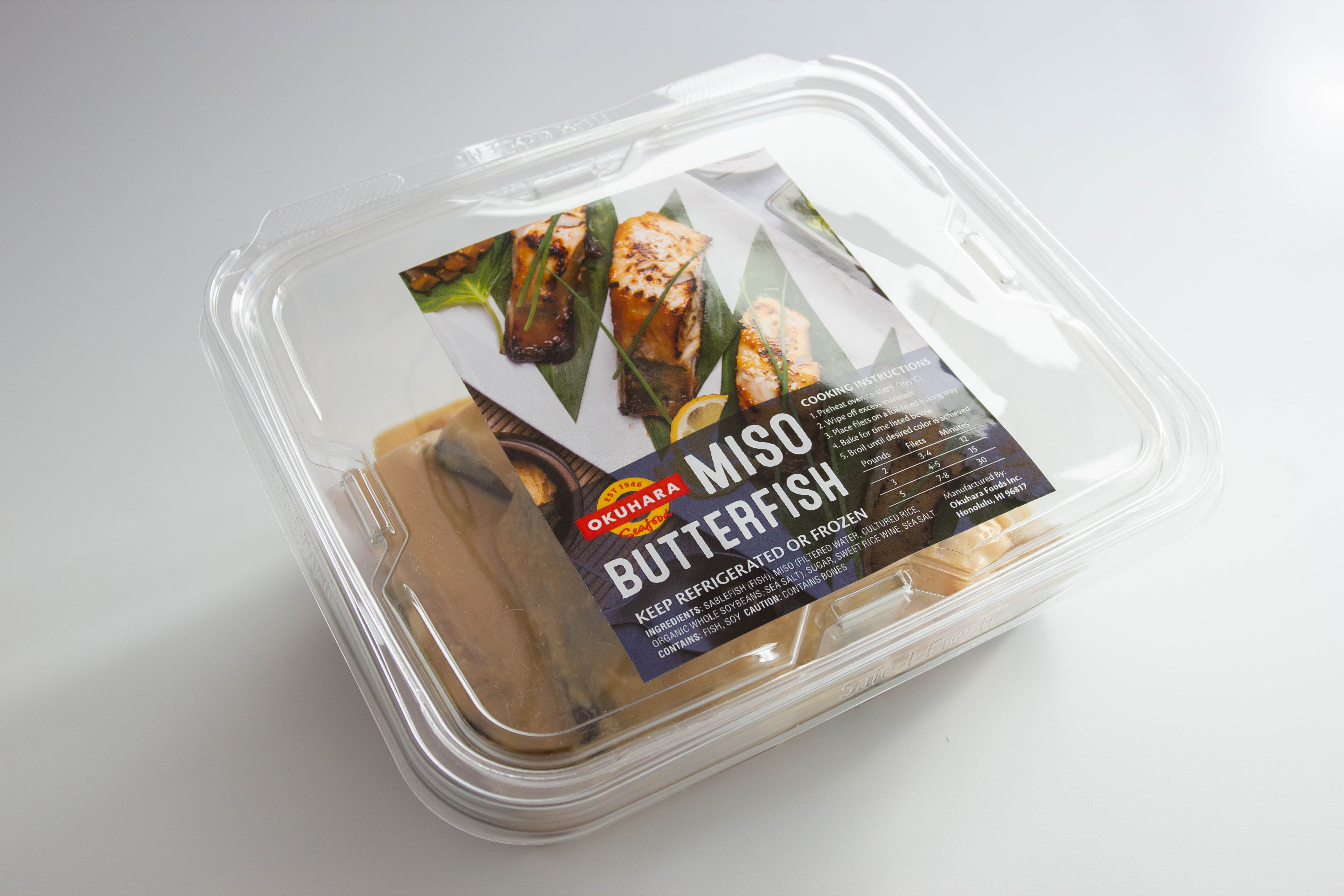 Miso Butterfish - 3 Pound Tub – Okuhara Foods